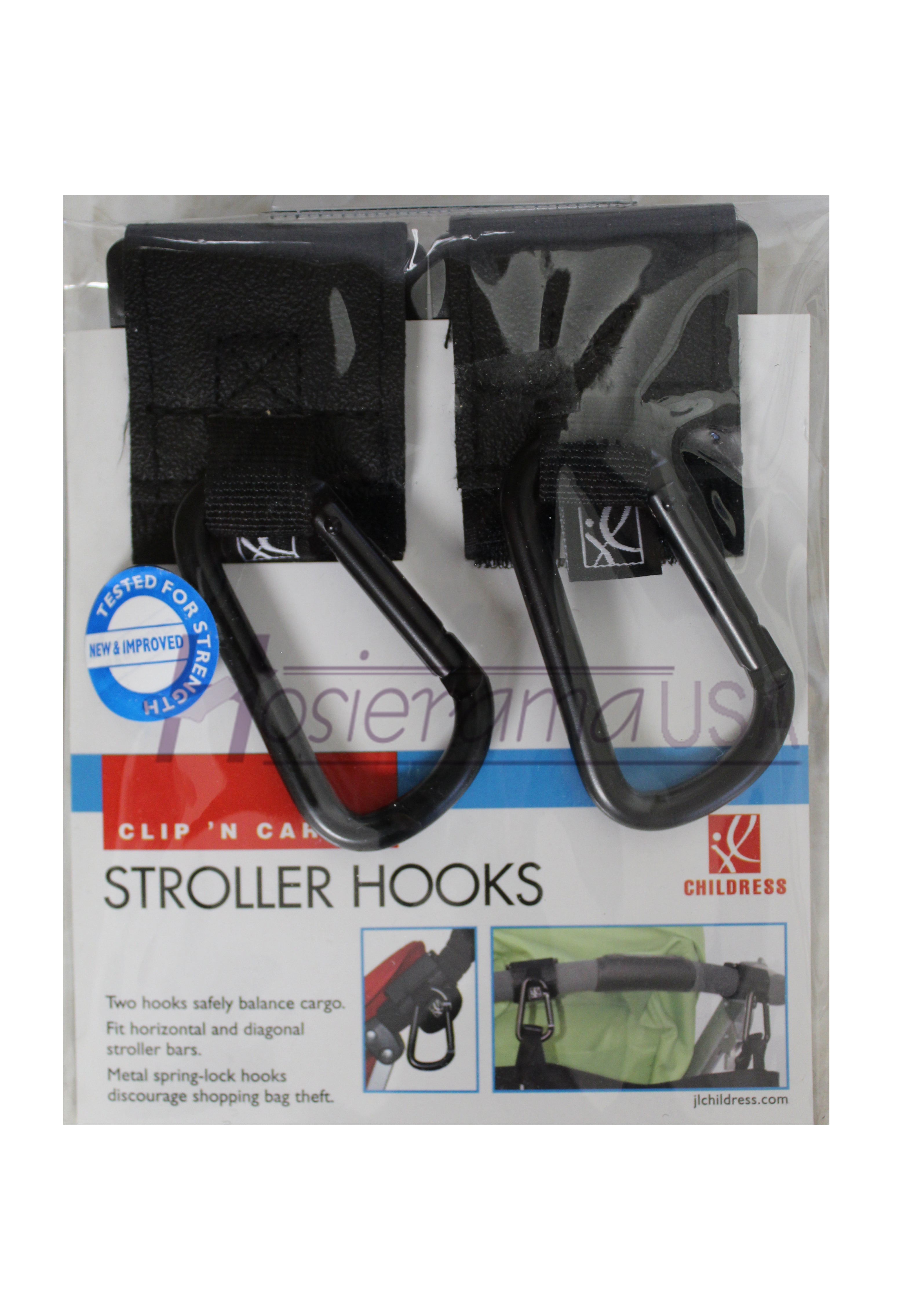 Clip 'N Carry Strooler Hooks | Hosierama